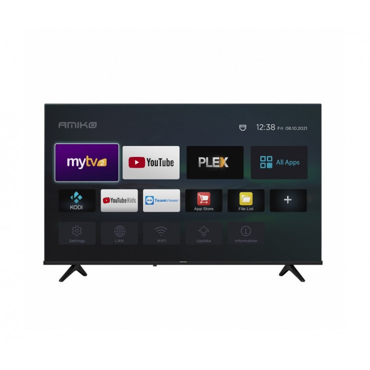 Amiko A9 GREEN (2GB/8GB) 4k" Android 11 - MyTV2 - IPTV